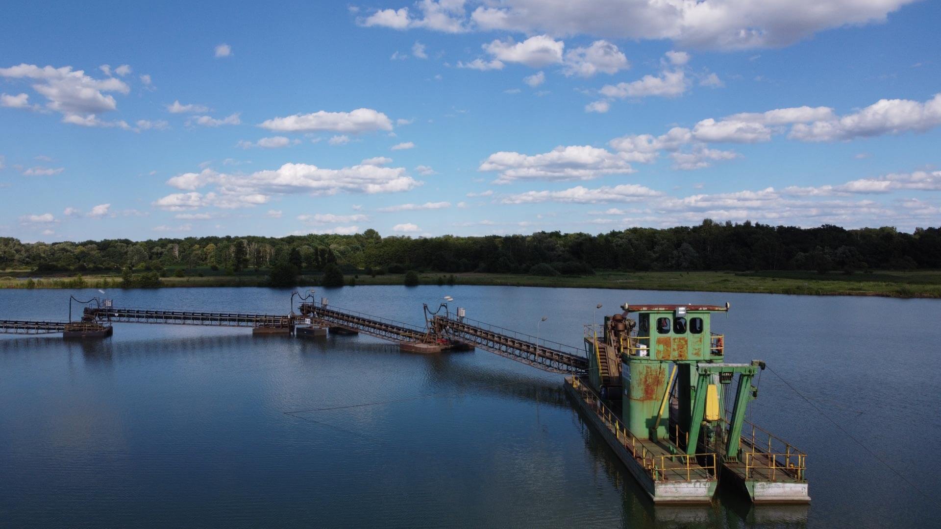 Dredging a Lake for Ecosystem Restoration